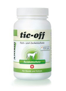 Anibio Tic-Off 140 gram - Lopper og flåter - De sunde dyr